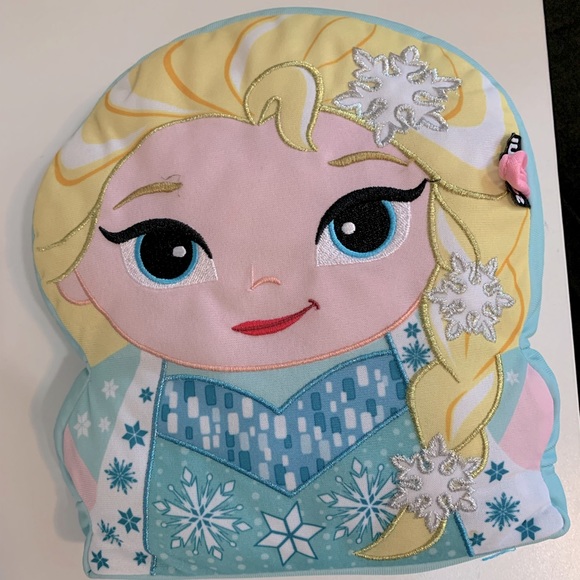 Disney | Toys | Disney Inkoos Frozen Character Queen Elsa Pillow | Poshmark